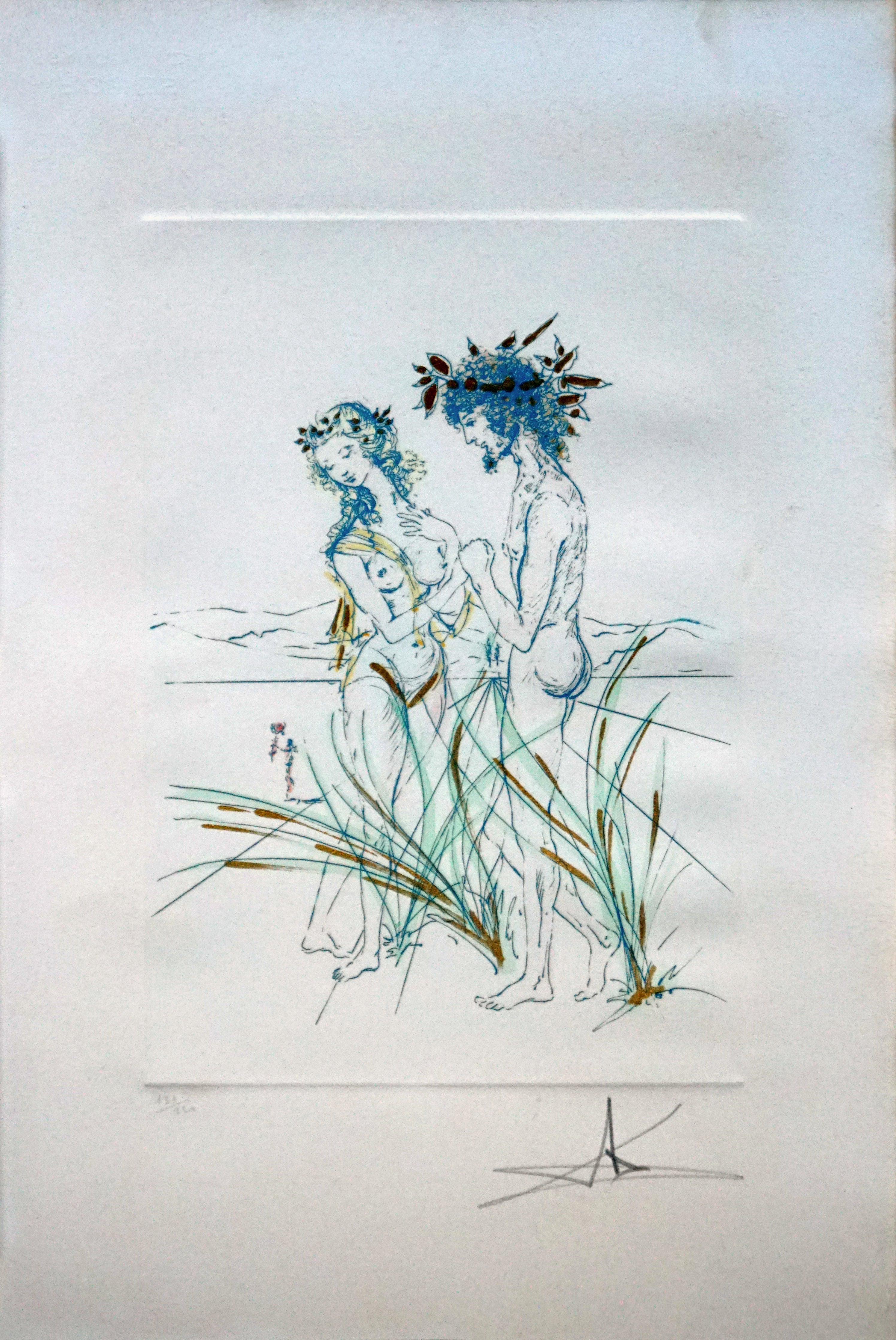 Salvador Dali - Adam and Eve – Disruptive Art Gallery